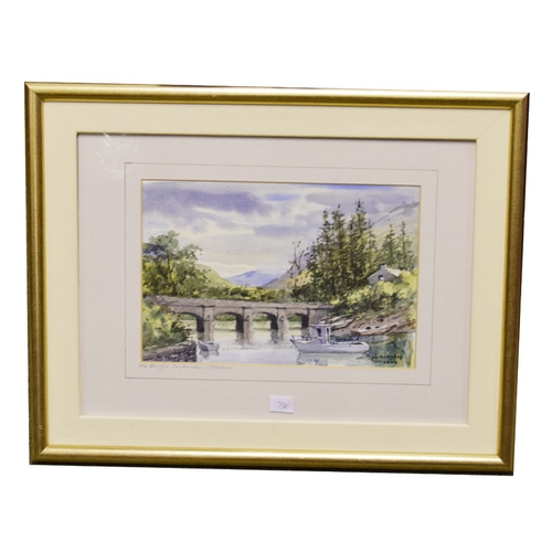 An Oil Painting 'The Bridge, Cushendun' - Jack Wilkinson