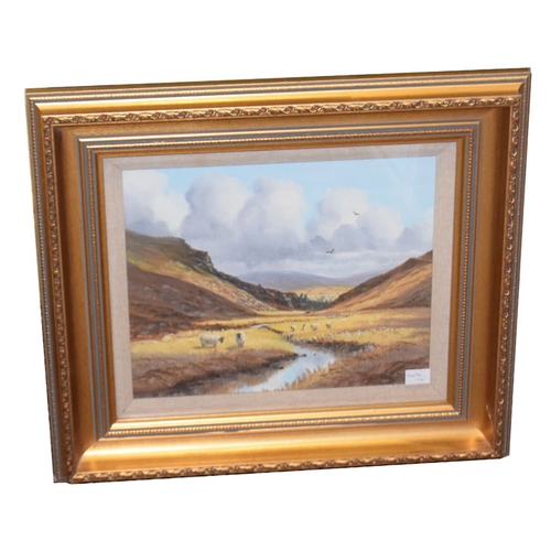An Oil Painting 'In The Mournes' - W H Burns
