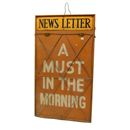 A 'Newsletter' Advertising Poster