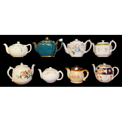 A Lot of Eight Nice Ceramic Teapots