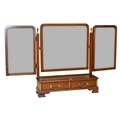 A Mahogany Triple Dressing Table Mirror
