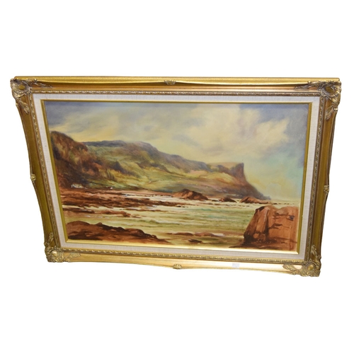 An Oil Painting 'North Antrim Coast' - Bobbie Anderson