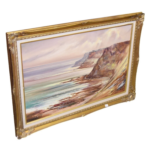 A Similar Oil Painting 'North Antrim Coast' - Bobbie Anderson