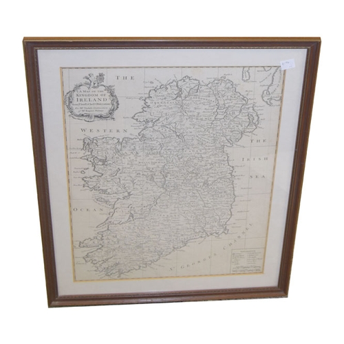 A Nice Old Framed Map of Ireland