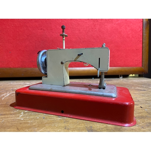 1950’s Metal Toy Sewing Machine ‘Comet Crystal’