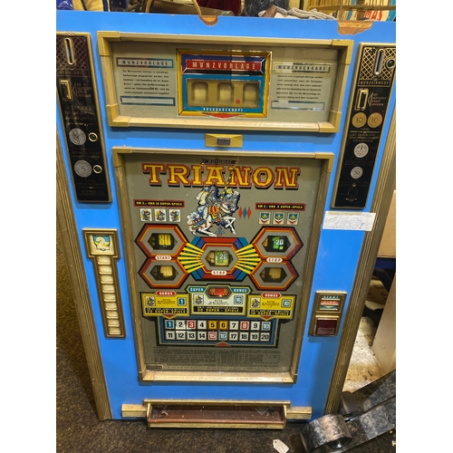 Trianon Vintage Slot Machine with original owners manual