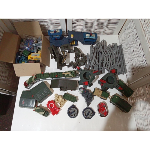 Large Collection of Bluebird 'Zero Hour' Figures, Vehicles & Accessories