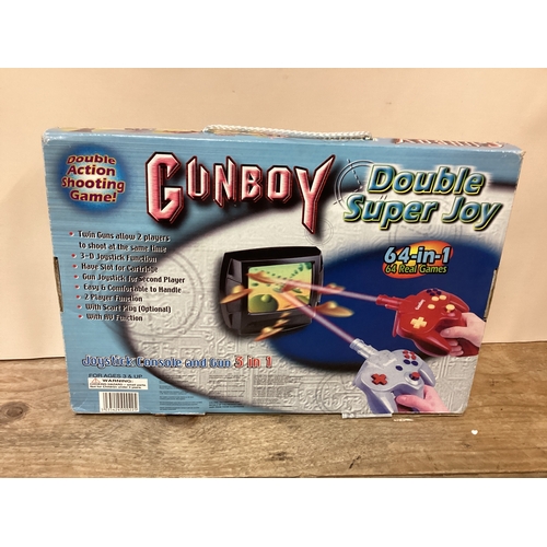 Gun boy Joystick Console and Gun 3 in 1 Double Action Shooting Game 64 ...