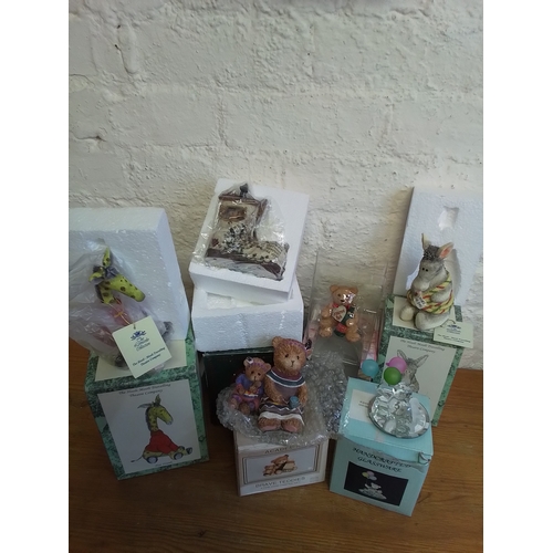 A cute mixed collection of animal figures from the Leonard collection ...