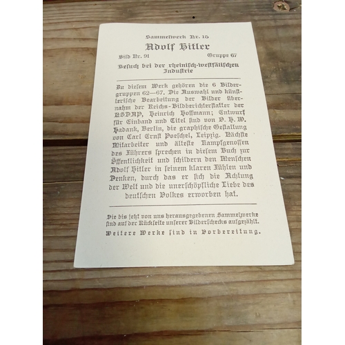 Rare Set of 87 Picture Cards from a 1938 Collection Chronicling Hitlers ...