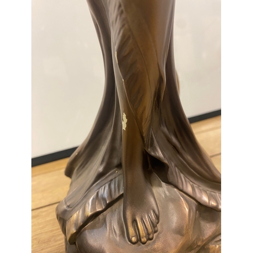 2 x Resin Lady Figurines