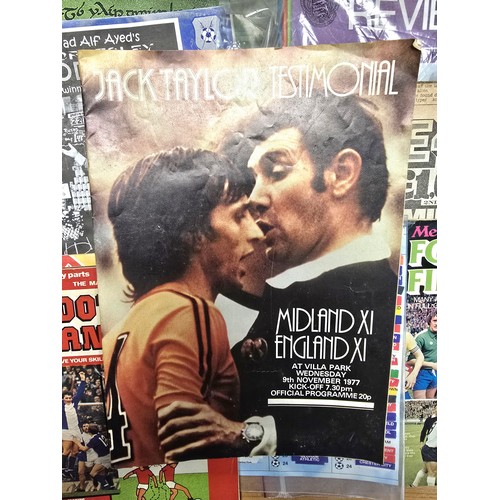 Large Collection of Football Magazines & Sticker Books to Include ...