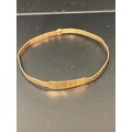9ct Gold Childs Bangle 2.73g