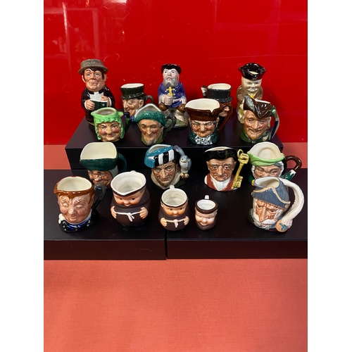Collection of Toby Jugs & Monks