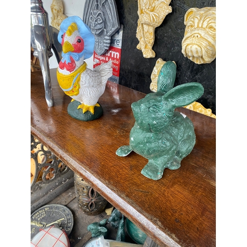 Ornate Cast Metal Pub Table