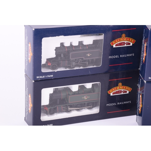A collection of Bachmann Branch Line 00 gague locomotives comprising a ...