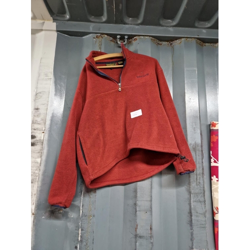 timberland size small fleece