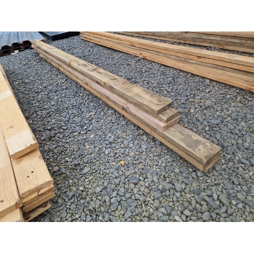 6 lengths 7ft 4x1 timber opt 4