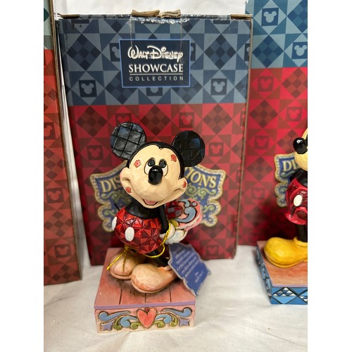 A Selection of 9 'Walt Disney SHOWCASE collection figurines all boxed ...