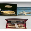 Vintage pens to include Lady Sheaffer 923 medium fountain pen and ...