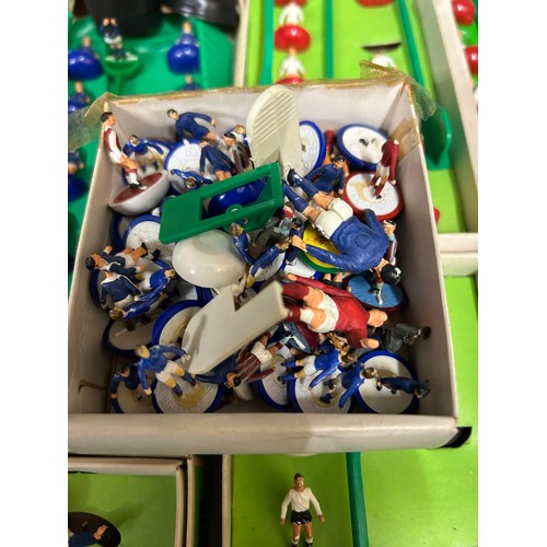 A collection of twenty-one vintage 00 scale Subbuteo teams comprising ...