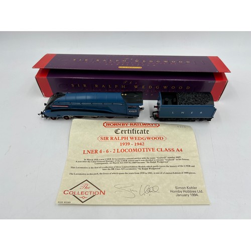 A wooden boxed Hornby model railway Sir Ralph Wedgwood M3414 (909/3000 ...