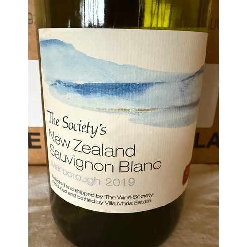 The Wine Society, New Zealand Sauvignon Blanc. Marlborough 2019. 11 x 75cl.