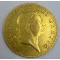 George III, guinea, 1813, sixth laur. head r., rev. crowned shield of ...
