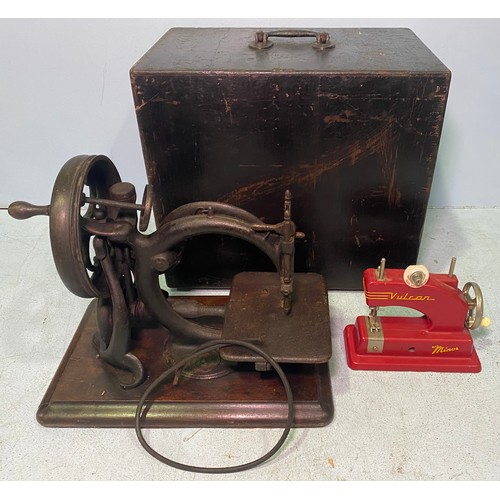 A 19th century US C frame sewing machine by Willcox & Gibbs Sewing ...