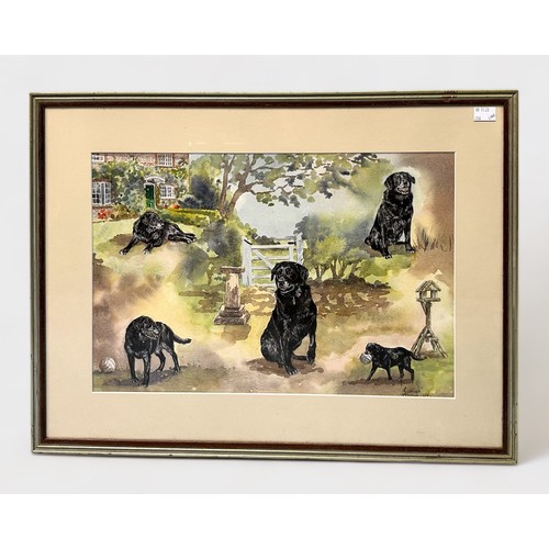 Gillian Harris (British- Contemporary), Five vignettes of a Black ...