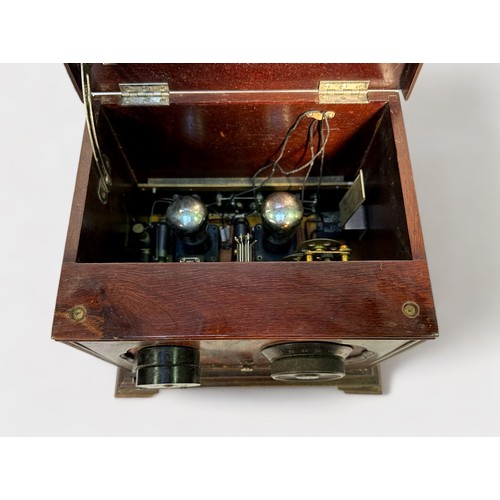 A Thomas Edison Standard Phonograph, with black and silvered label ...