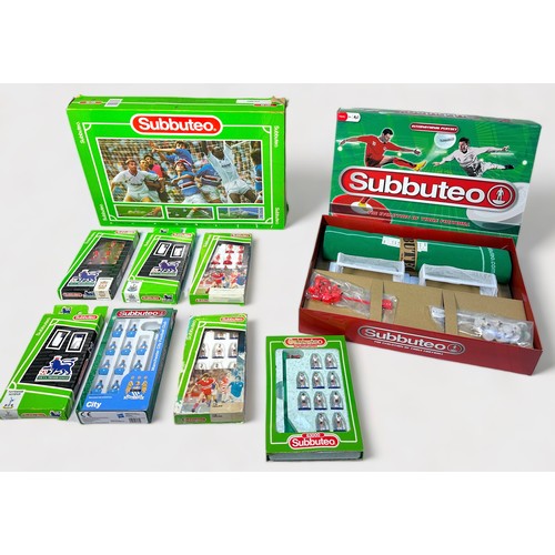 Subbuteo - Three complete playsets, including, two versions of Club ...