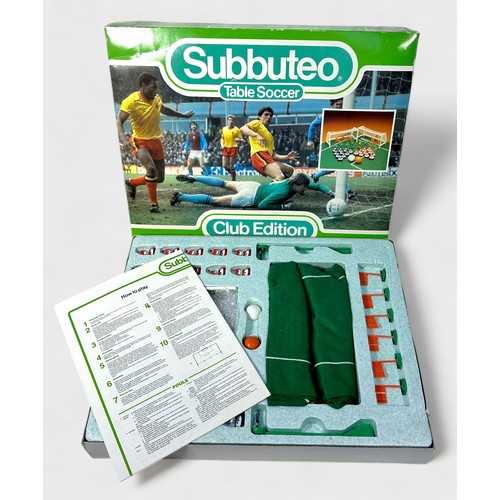 Subbuteo - Three complete playsets, including, two versions of Club ...