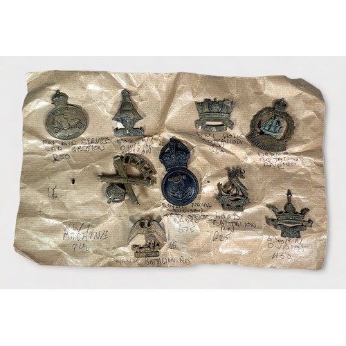 Twenty-two German Third Reich 'style' metal and enamel badges and an ...