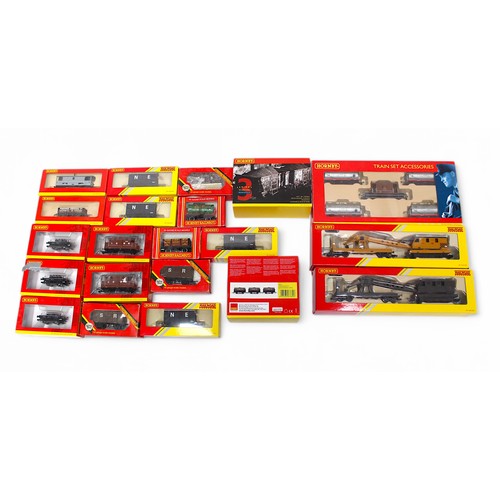 A collection of twenty-five boxed Hornby Railroad and Railways model ...