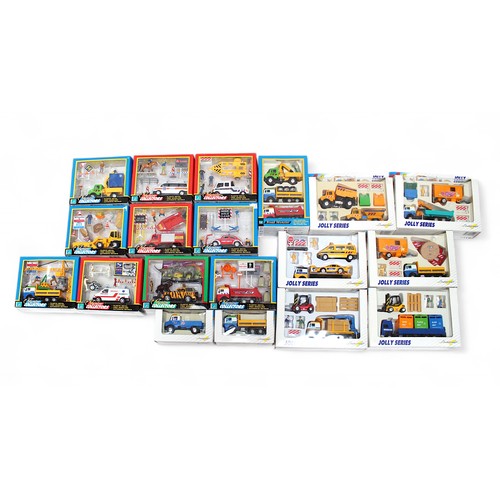 A collection of boxed Hongwell - Autocraft die-cast and plastic scale ...