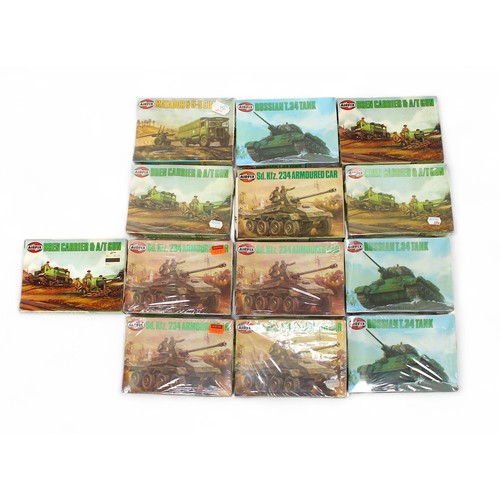 A collection of thirteen boxed Airfix - Series 1 - ‘OO’ scale plastic ...