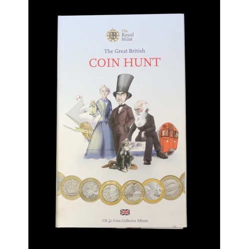 The Royal Mint - The Great British Coin Hunt album, containing twenty ...