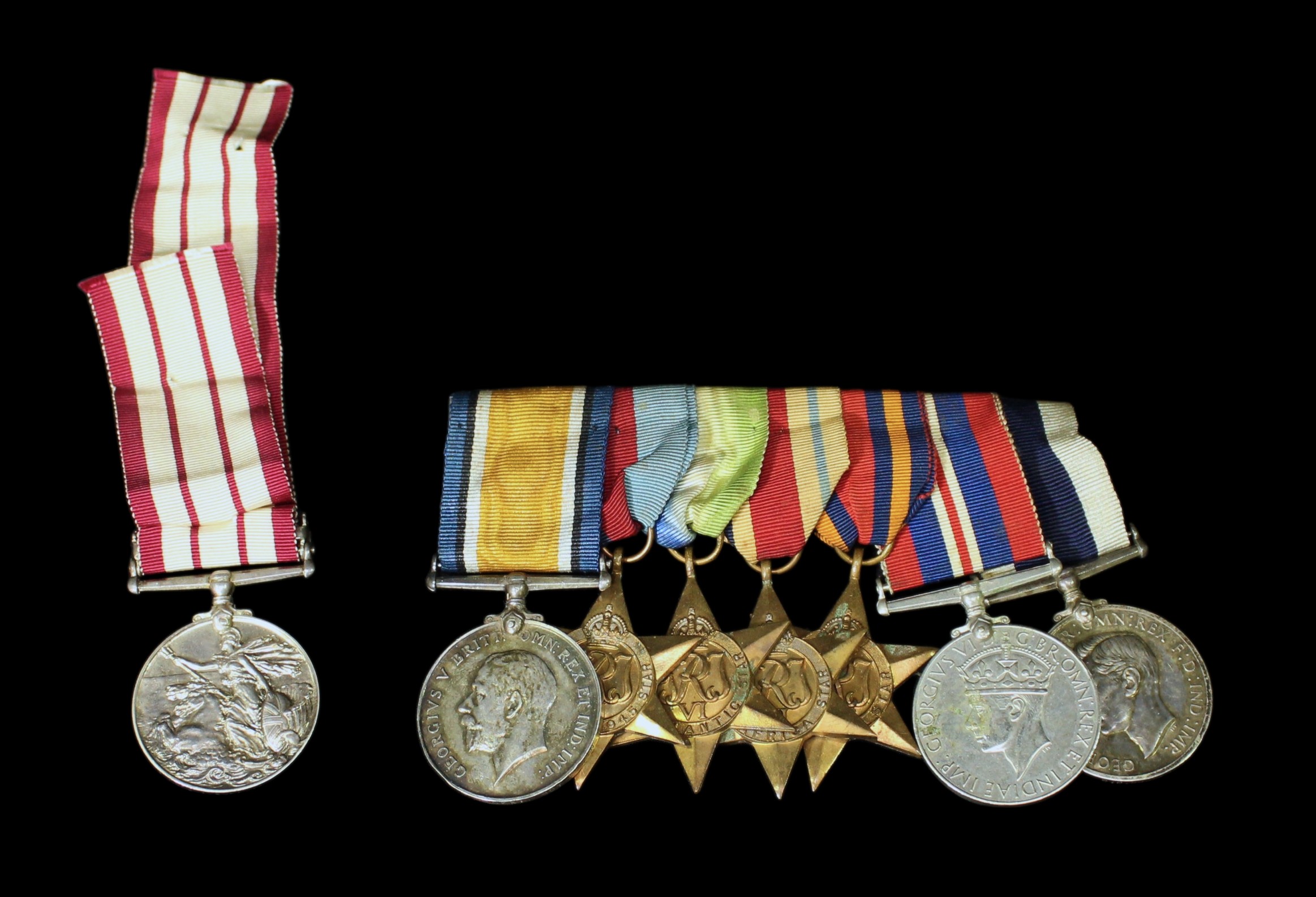 A WWI & WWII medal group named to 90534 C.C. Hookey, comprising Geo V ...