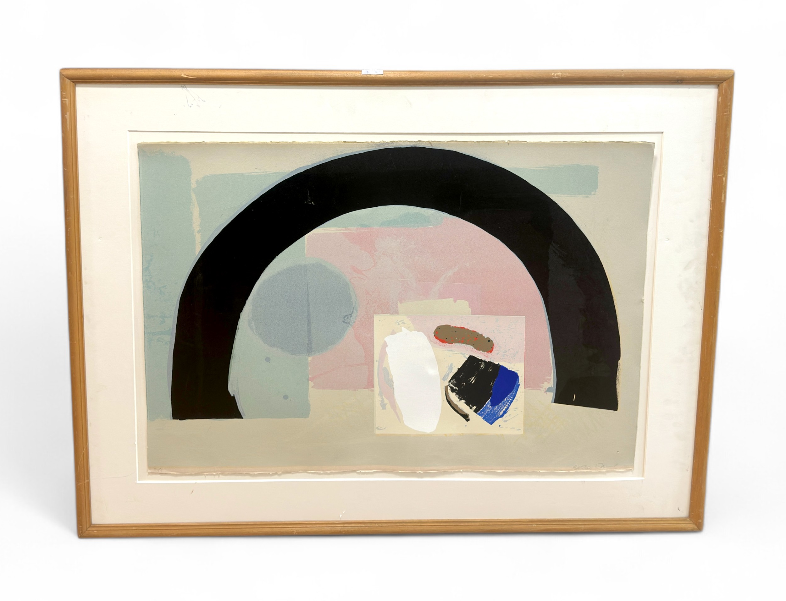Alistair Grant (British, 1925-1997), Two abstract colour screenprints ...