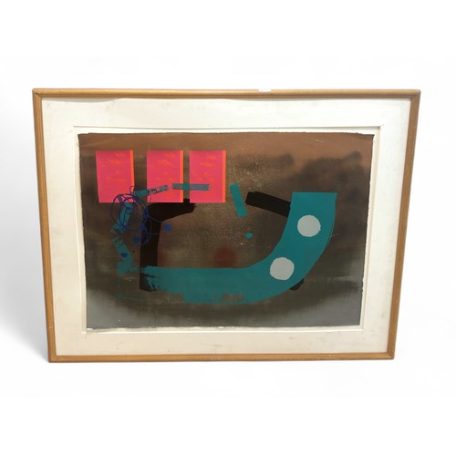 Alistair Grant (British, 1925-1997), Two abstract colour screenprints ...