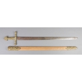 A continental, possibly German, sword featuring cruciform cross guard ...