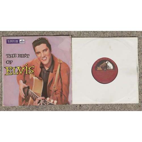 A good collection of Elvis Presley vinyl LP records to include The Best ...