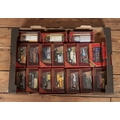 A box containing eighteen boxed Matchbox scale model vehicles, to ...
