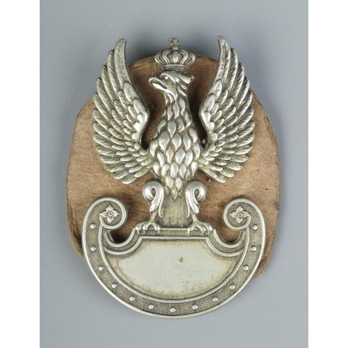 A World War Two Polish army cap badge