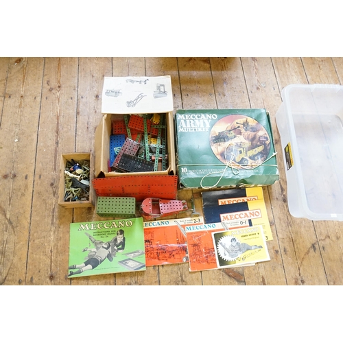 A Boxed Meccano "Army Multikit Set" in the Original Box, a collection ...