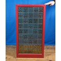 A Late 19th Century Multi-Panelled Glass Elizabethan Revival painted ...