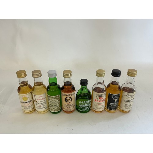 A Collection of 8 x Whisky Miniatures to include Highland Lady, The ...