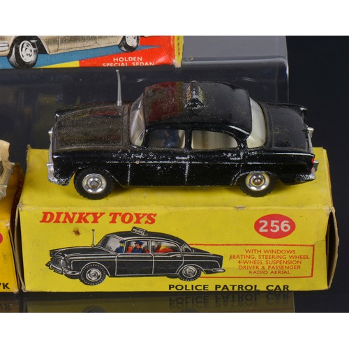 Three 1960s Boxed Dinky models to include No: 196 "Holden Special Sedan ...