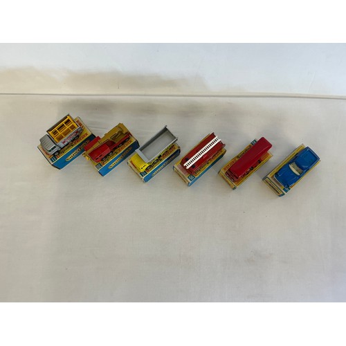A Collection of Six 1970s Matchbox Superfast models to include numbers ...